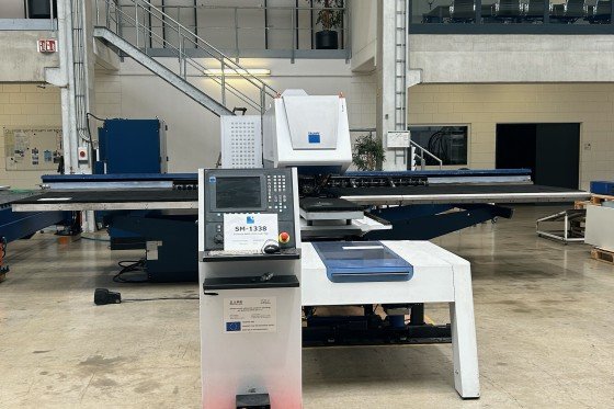 PUNCHING MACHINE TRUMPF TRUPUNCH 5000 - 1600 (S10) FMC, SM-1338 ...